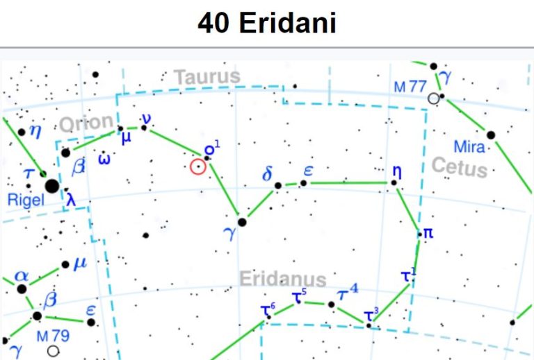 40 Eridani B – Rochester Astronomy Club